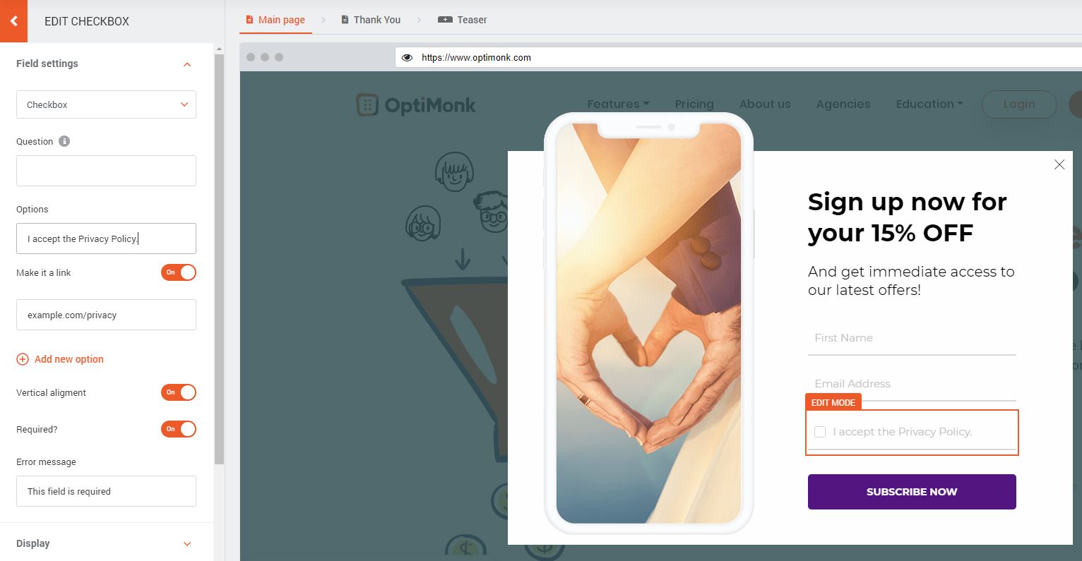 Are Your Popups GDPR Compliant? | GDPR Ready Popups - OptiMonk Blog