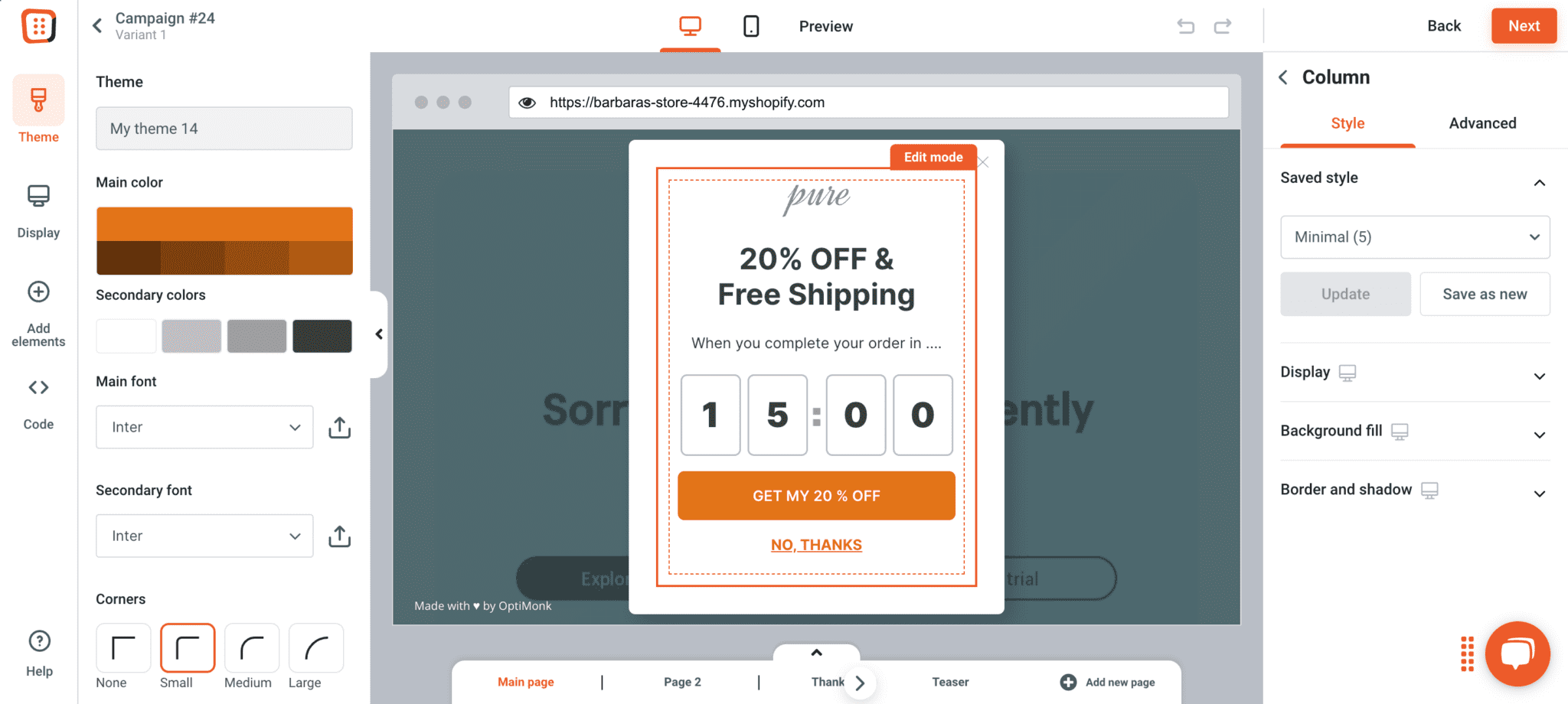 How to Show a Popup When a User is Leaving Your Page - OptiMonk Blog
