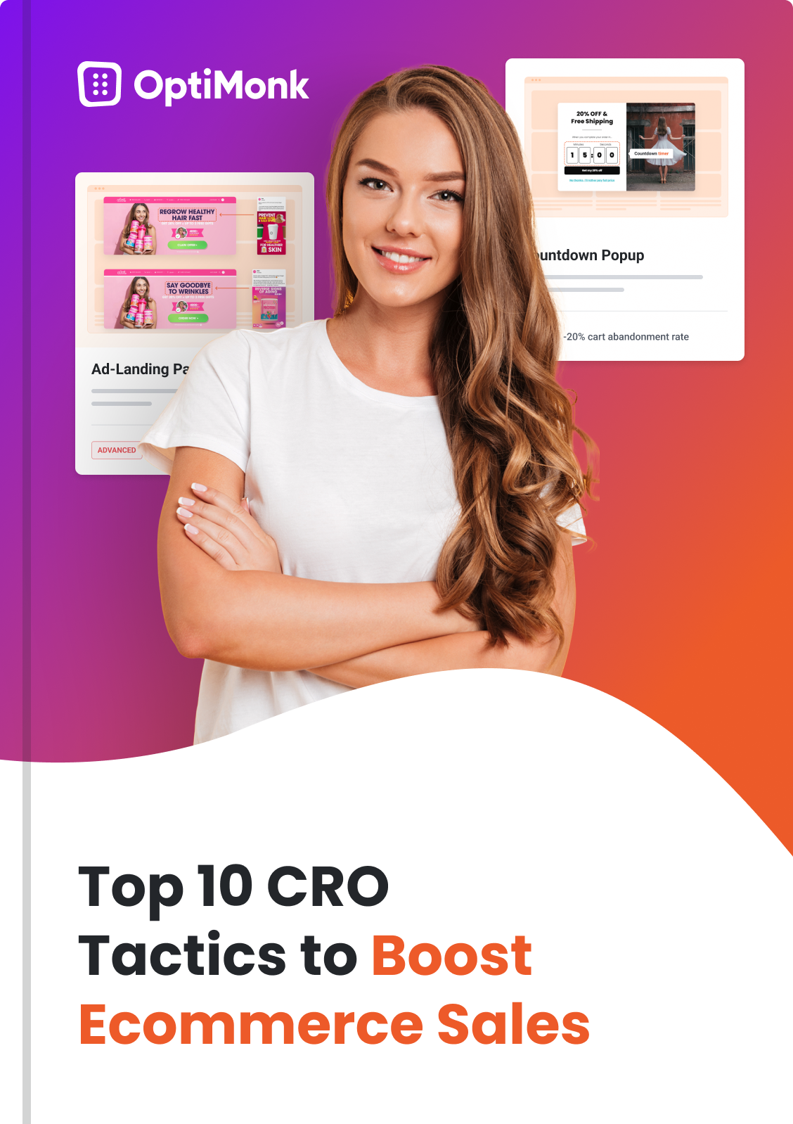 Free eBook: Top 10 CRO Tactics to Boost Ecommerce Sales - OptiMonk - Popups, supercharged.