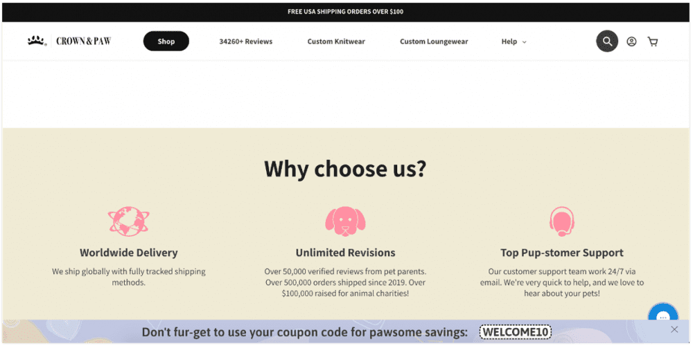 A 3-Step Ecommerce Conversion Playbook Following Crown & Paw’s Example ...