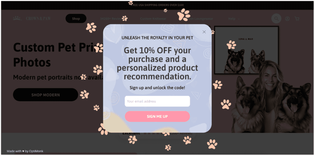 6 Entry Popup Examples to Inspire Your Next Popup Form Design ...