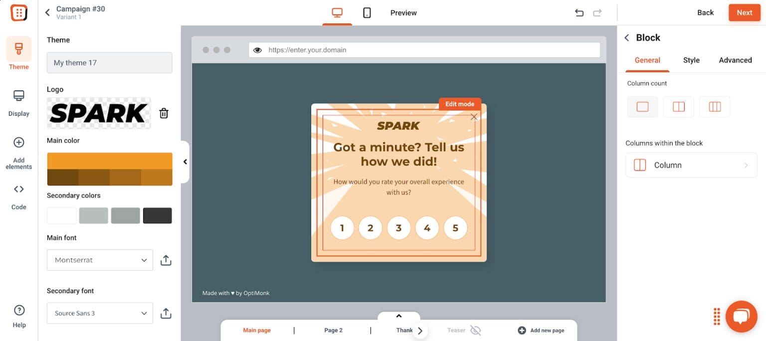 How to Create An Exit-Intent Survey to Collect Feedback from Website ...