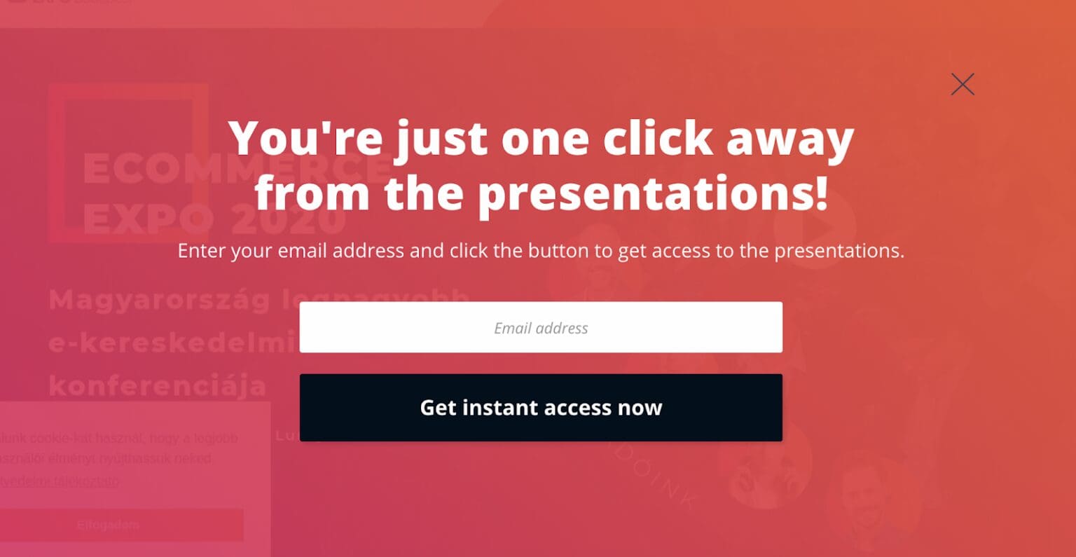 What is a Full-Screen Popup? With Examples & Templates - OptiMonk Blog