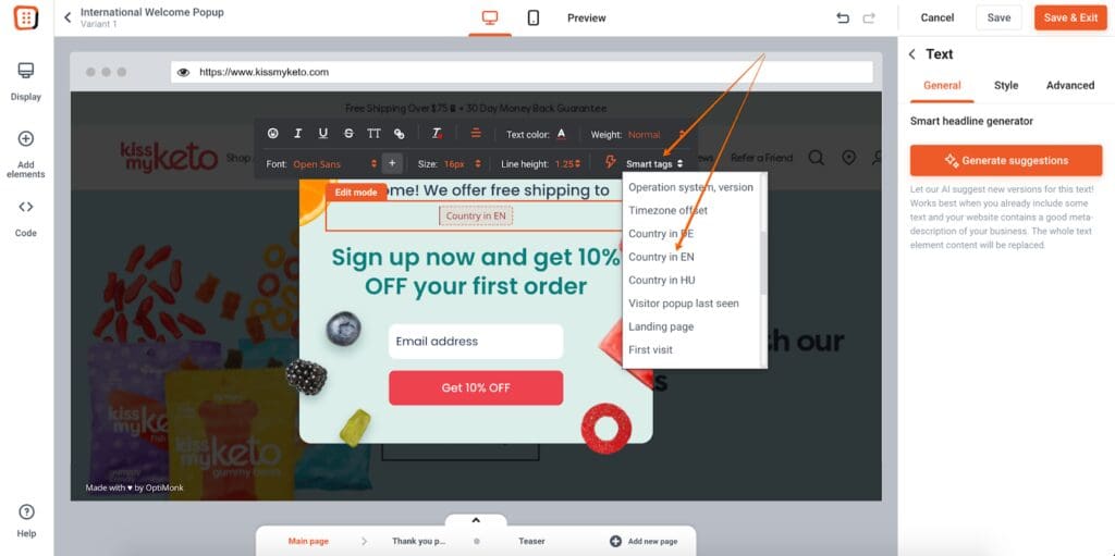 How to Create a Location-Based Popup That Converts Local Visitors - OptiMonk Blog