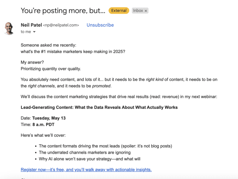 17 Different Types of Emails (With Email Marketing Examples You Can ...