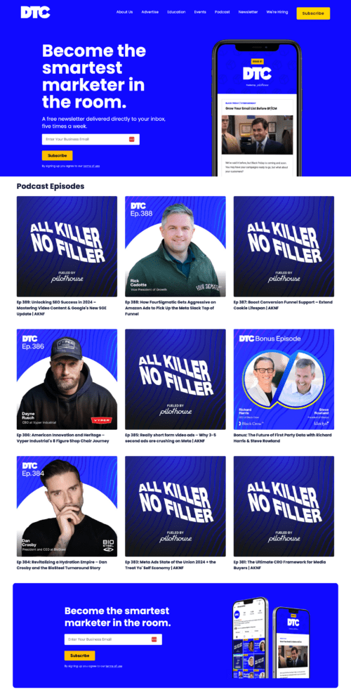 11 Opt-In Page Examples to Help You Build An Email List Fast - OptiMonk ...