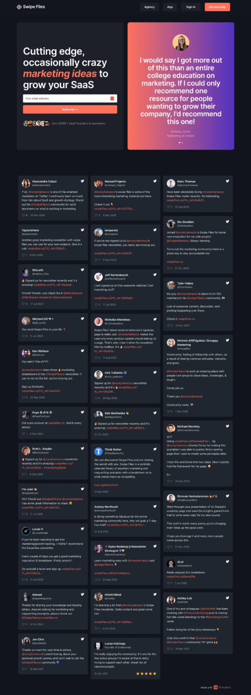 11 Opt-In Page Examples to Help You Build An Email List Fast - OptiMonk Blog