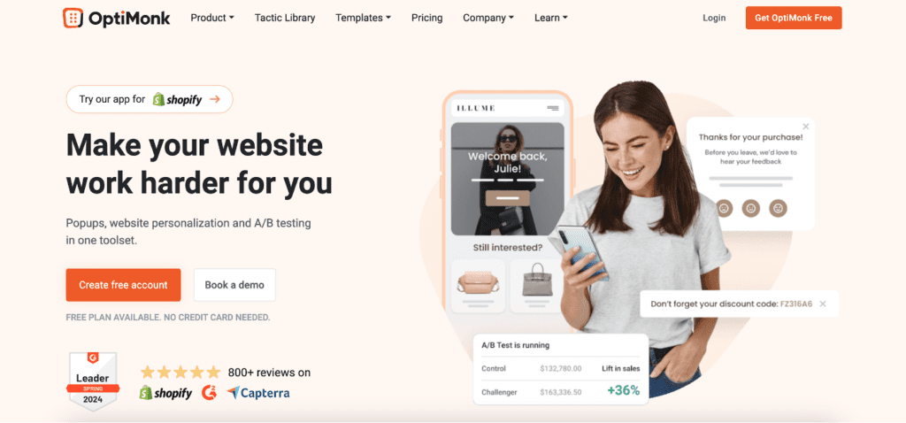 What Is Optimonk Features And Comparison With Alternatives Optimonk Blog