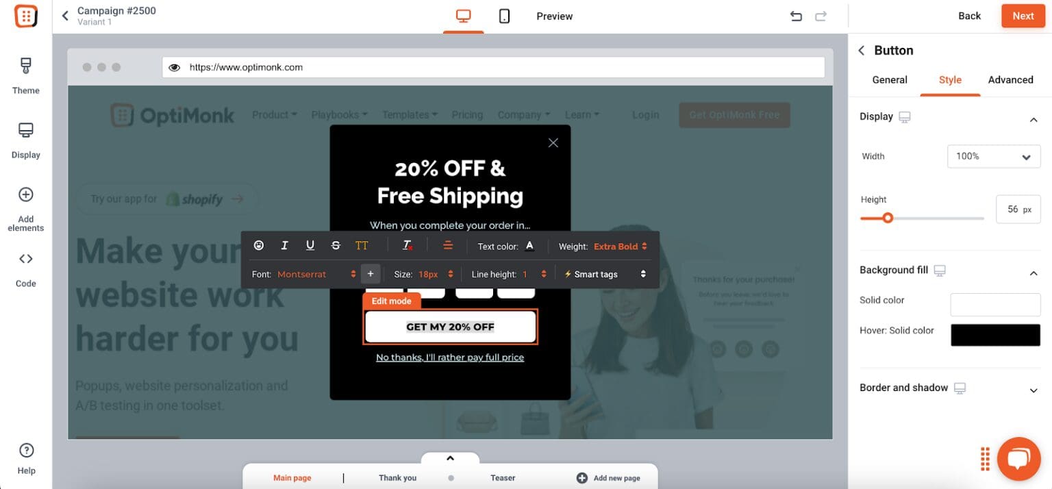 7 Countdown Timer Popup Examples & Tips on How to Create One - OptiMonk Blog