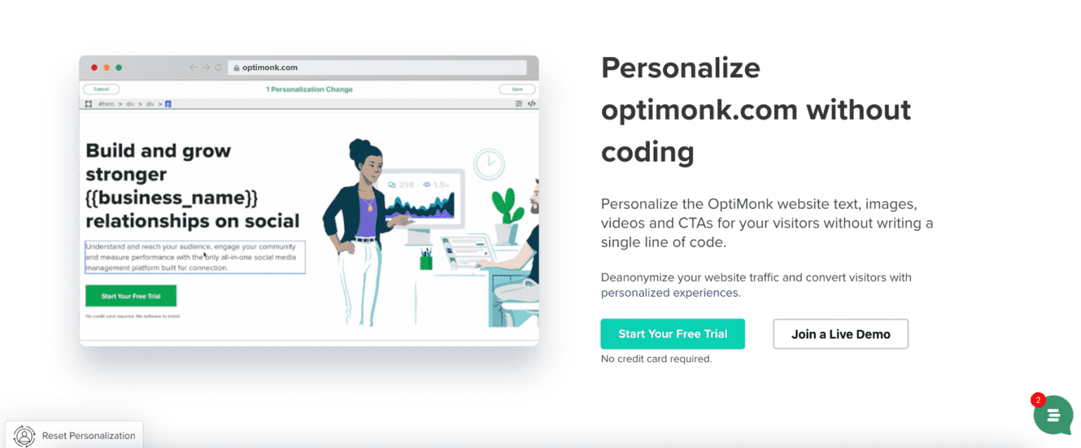 SaaS Personalization Playbook: 6+1 Strategies You Can Copy - OptiMonk Blog
