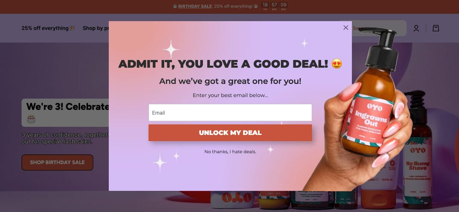 How to Create A Sales Popup (With Templates & Examples) - OptiMonk Blog