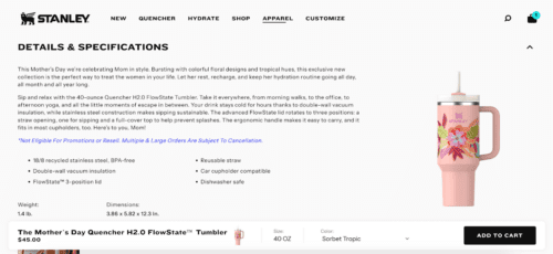 How to Write Effective Ecommerce Product Descriptions (With 17 Examples)