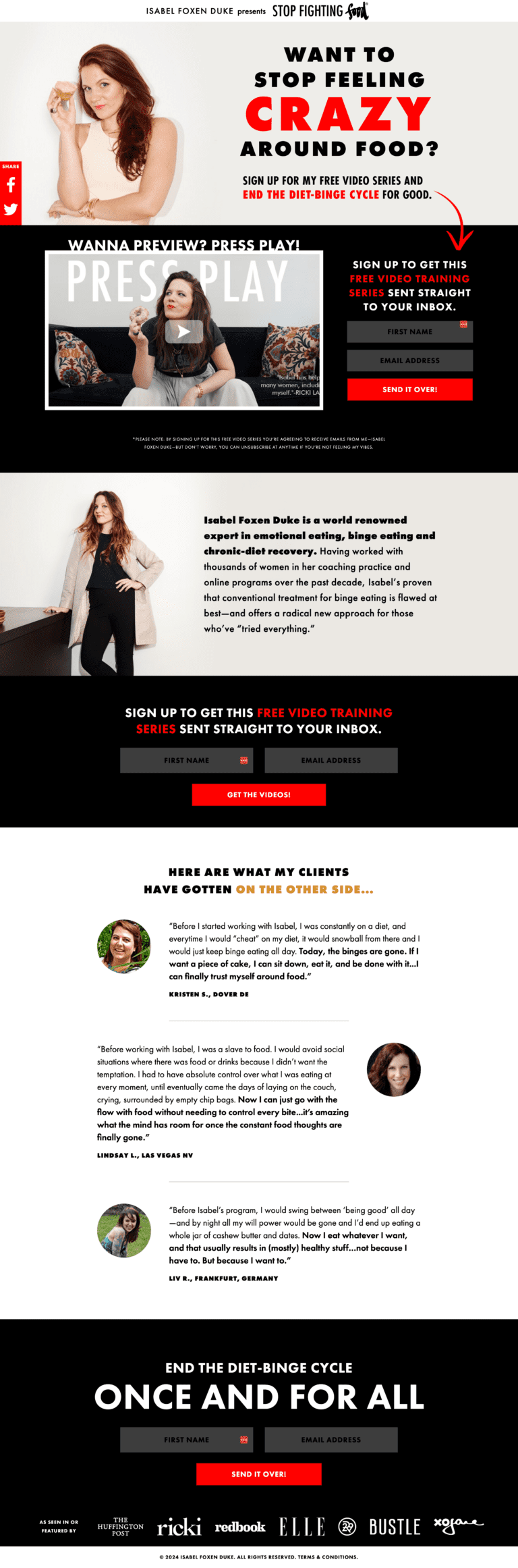 8 Best Sales Landing Page Design Examples (With A Checklist to Create ...