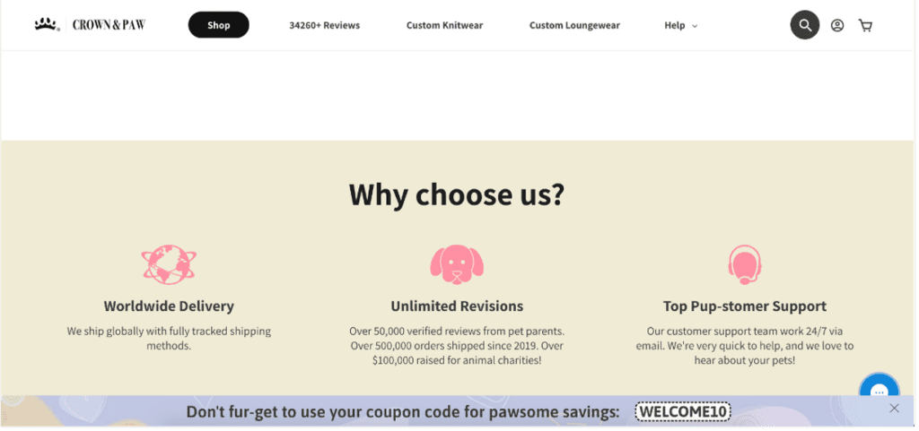 12 Website Announcement Bar Examples for Ecommerce Stores