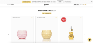 12 Website Announcement Bar Examples for Ecommerce Stores