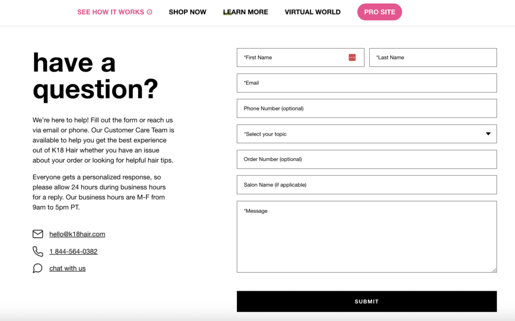 15 Website Contact Form Examples & How to Create One