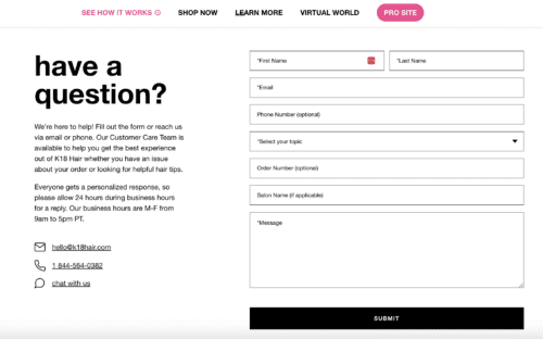 15 Website Contact Form Examples & How to Create One